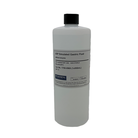 USP Simulated Gastric Fluid without Enzyme, 950 mL – Chromatographic ...