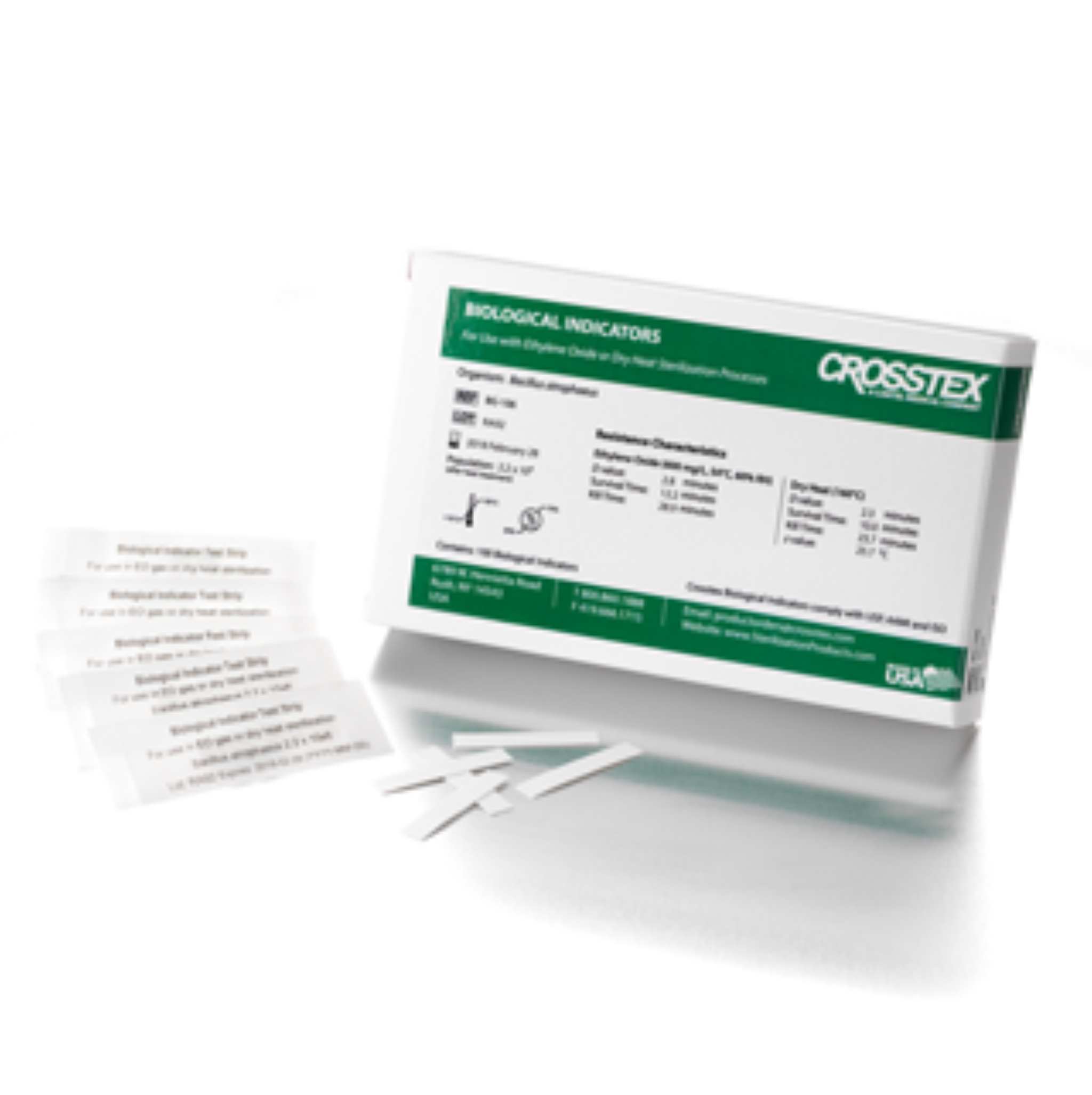 Biological Indicator Spore Strips Dry Heat Sterilization, Bacillus Ast ...