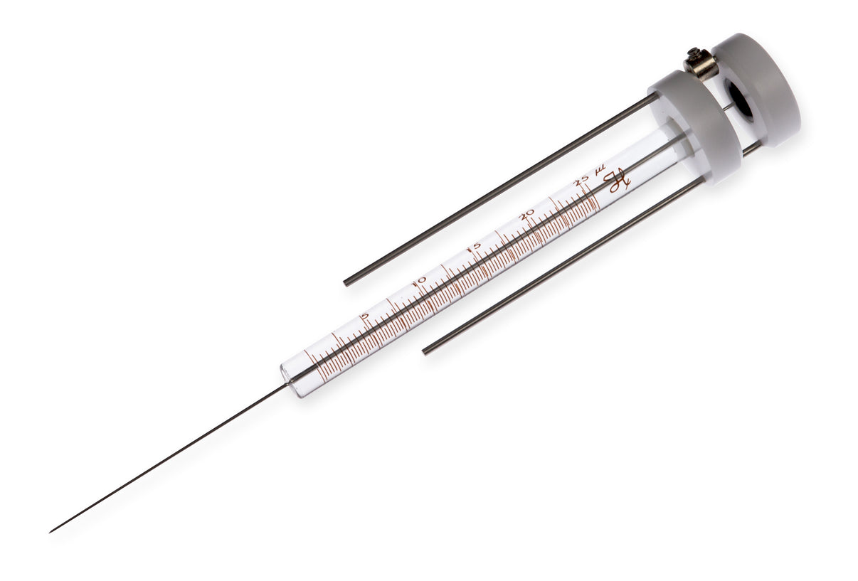 25 µL, Model 702 NWG Syringe, Cemented Needle, 22s ga, 2 in, Point Sty ...